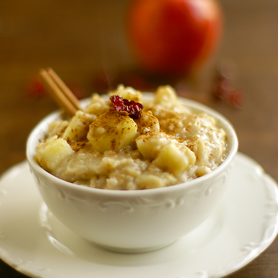 Cranberry Apple Oatmeal - Bread & With It
